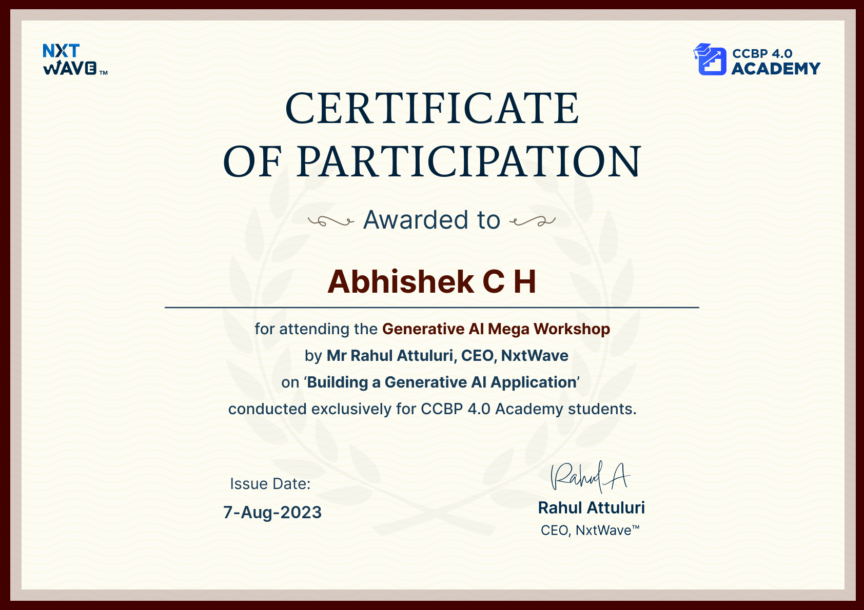 Abhishek C H - AI Tools Developer | Product Dev & Data Science Advocate | IoT & Cloud Automation ...