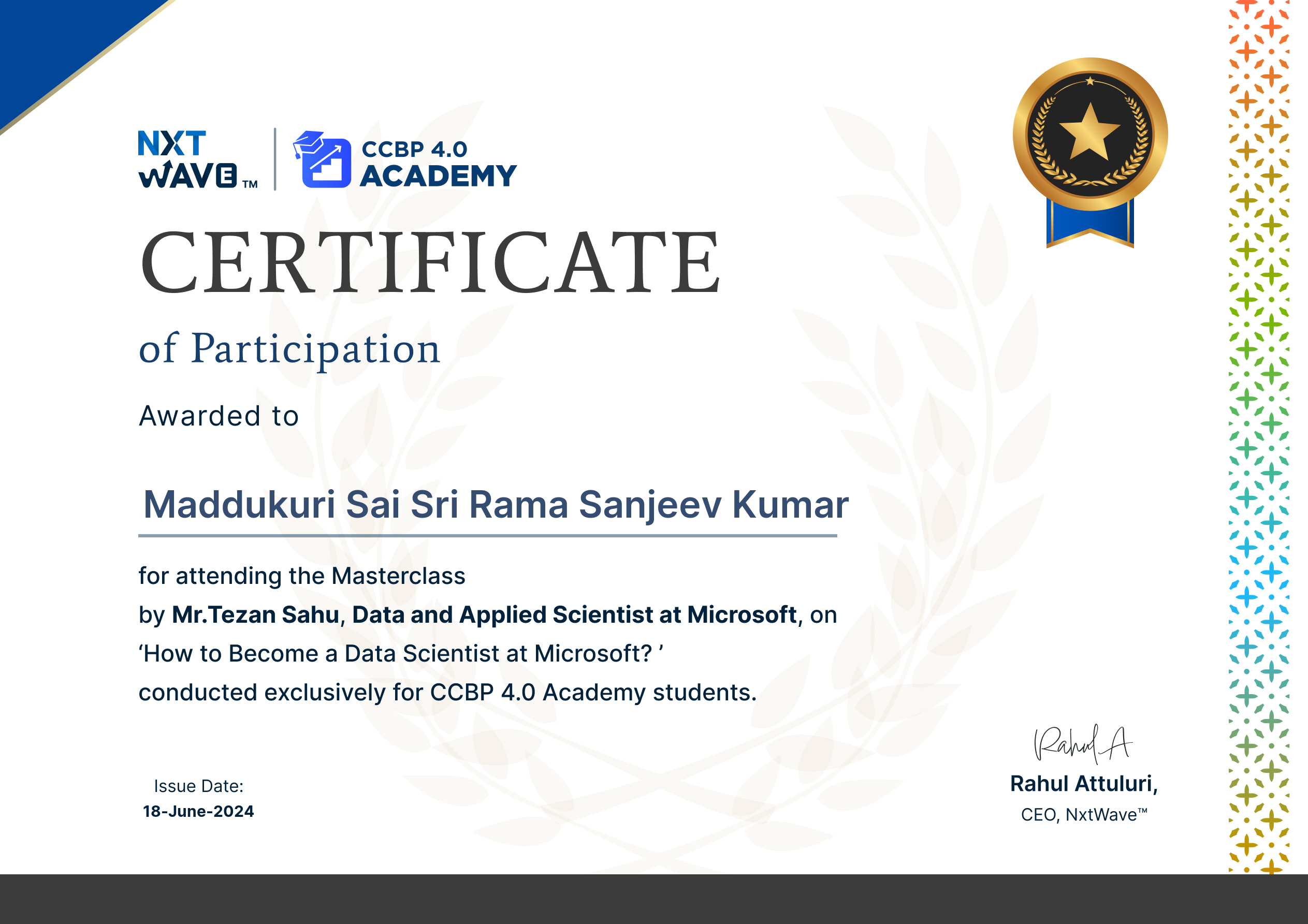 Data science insights from NxtWave podcast | Sanjeev Kumar Maddukuri posted on the topic | LinkedIn