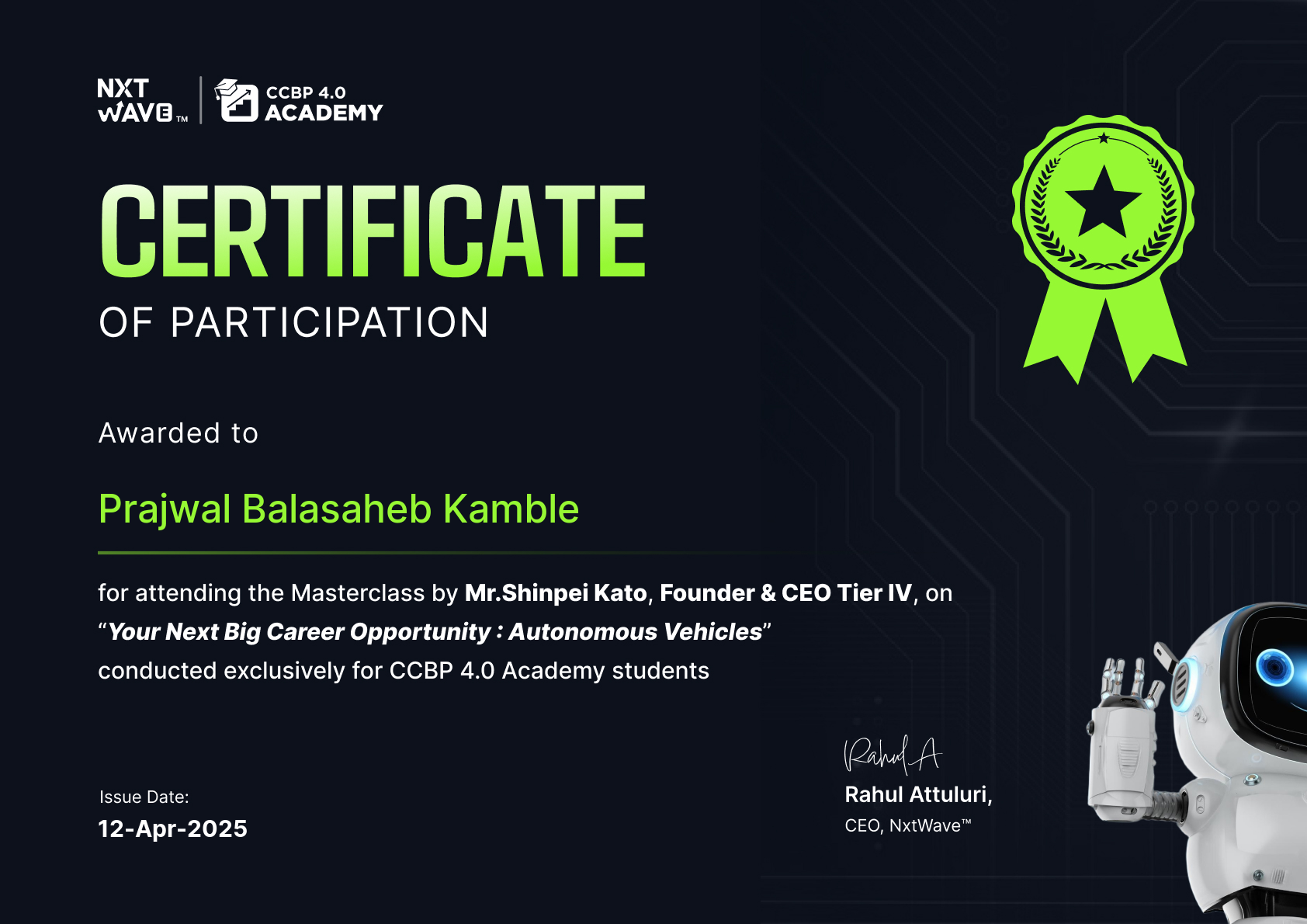 Prajwal Kamble - Pre-Final Year Engineering Student | Problem Solver | Exploring AI & Machine ...