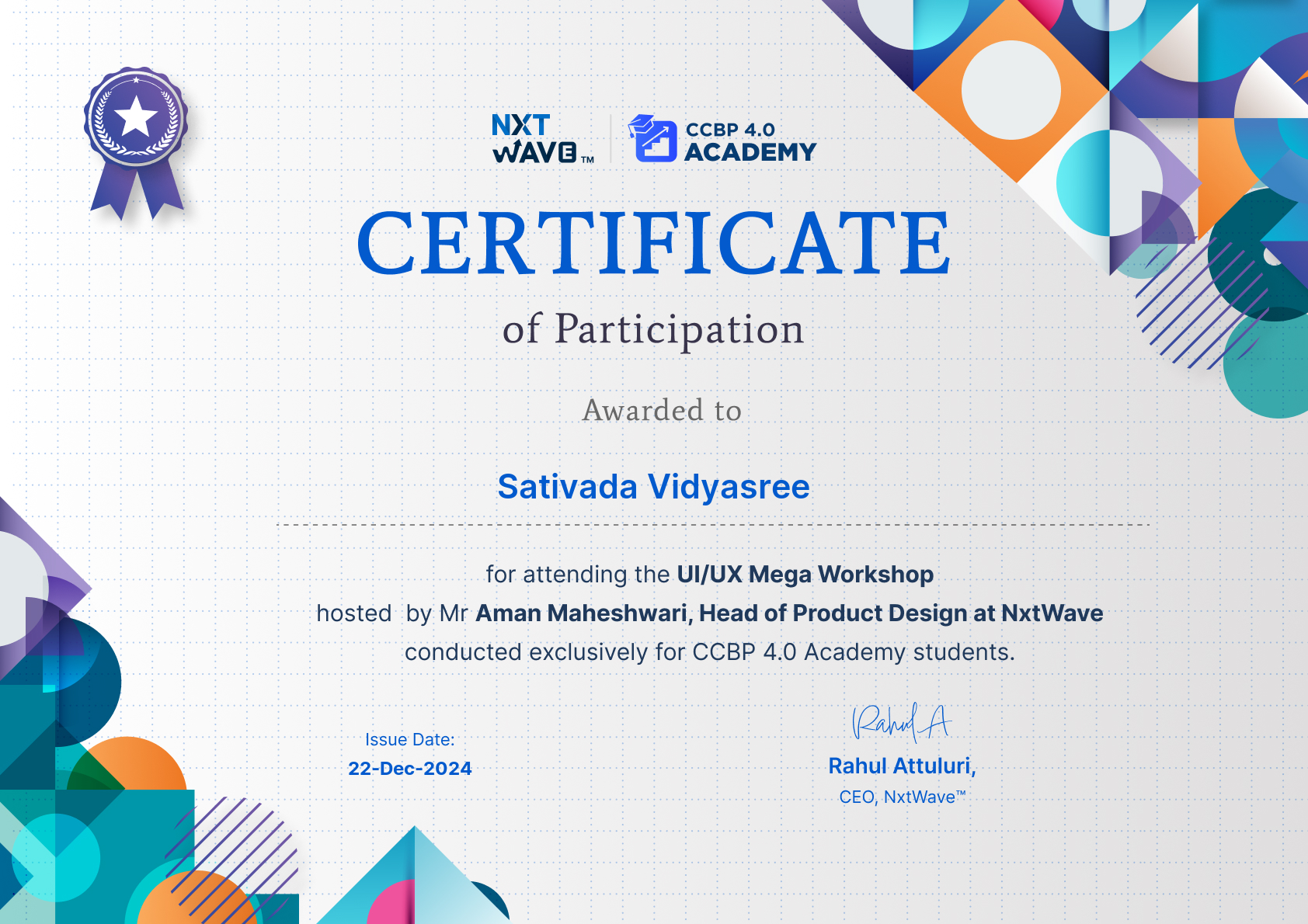 Vidyasree Sativada - GSSoC '25 Contributor || Fellow at NxtWave’s CCBP 4.0 Academy || Learning ...