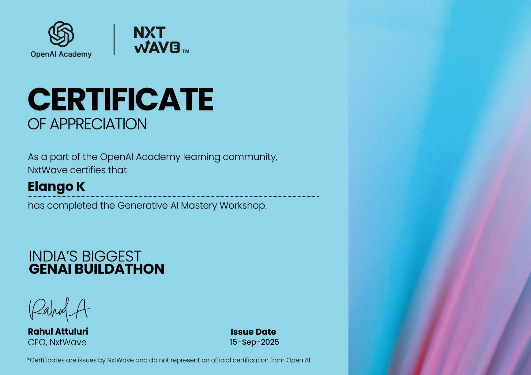 Elango Kandhasamy - Python & Java Programmer |AI/ML Enthusiast | Learning About LLMs | Python ...