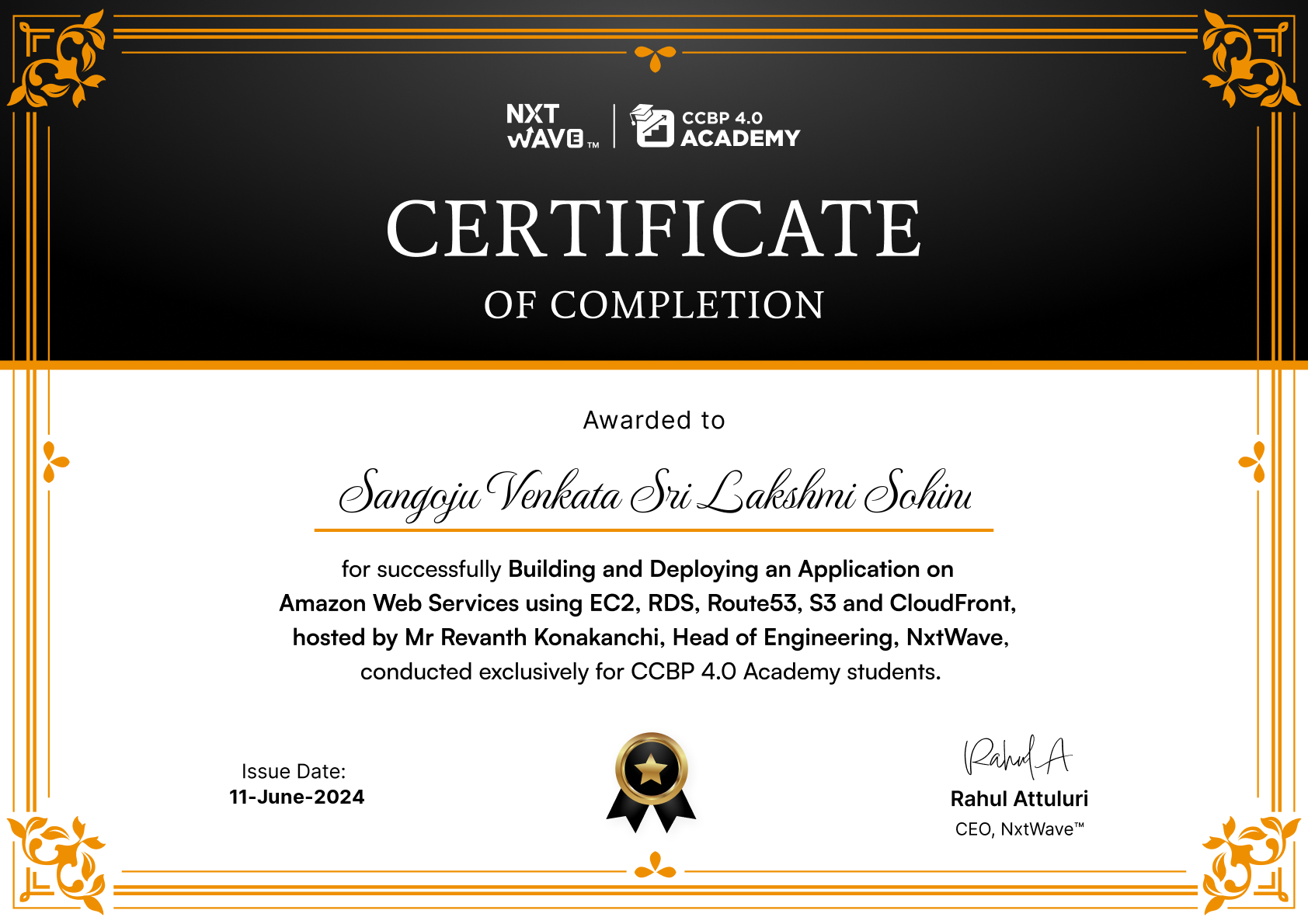 Sohini Sangoju - Final Year BTech CSE Student | Learning MERN Stack | Java & DSA | Python | SQL ...