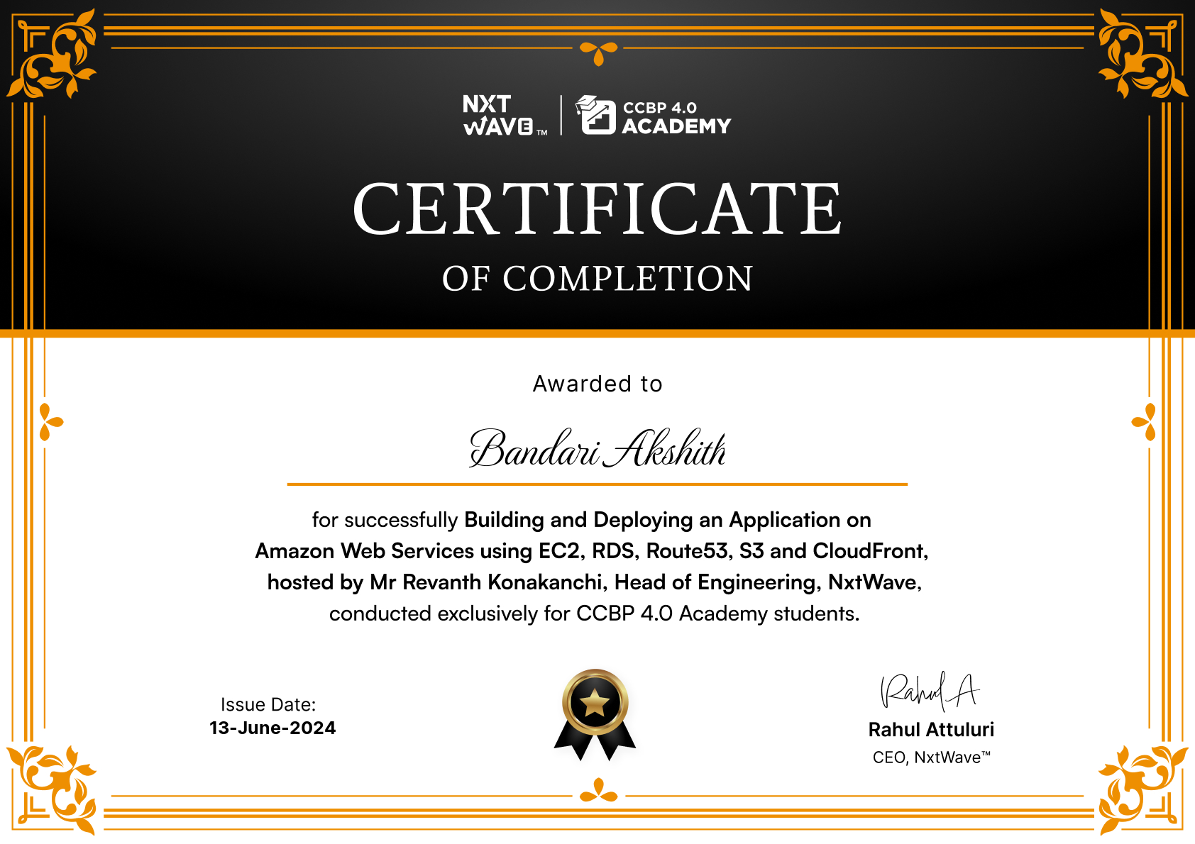 Akshith Bandari - An NxtWave's CCBP 4.0 Academy fellow @nxtwave_tech | Has experience in Python ...