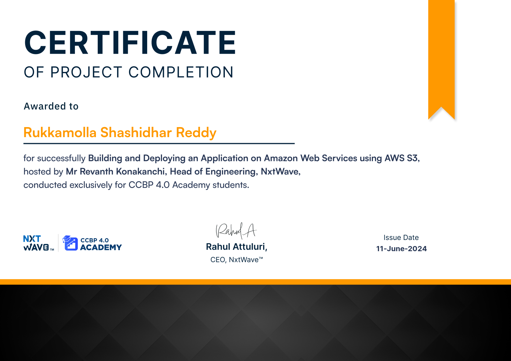 Rukkamolla Shashidhar Reddy - Fellow @ NxtWave | Python, SQL ,HTML & CSS, Bootstrap| AI & Notion ...