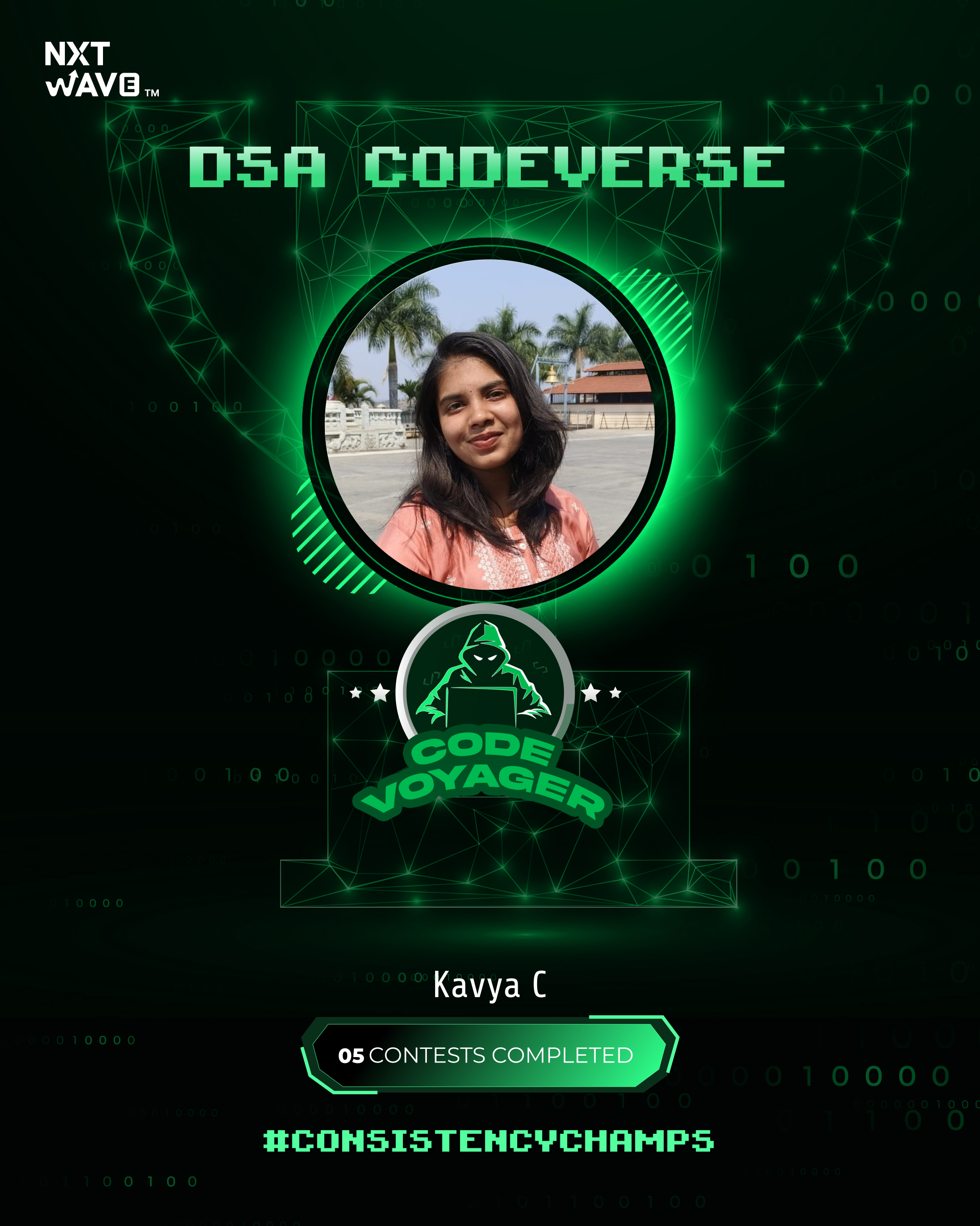 Kavya C - Fellow at Sapthagiri engineering college & NxtWave’s CCBP 4.0 Academy | Knows Python ...