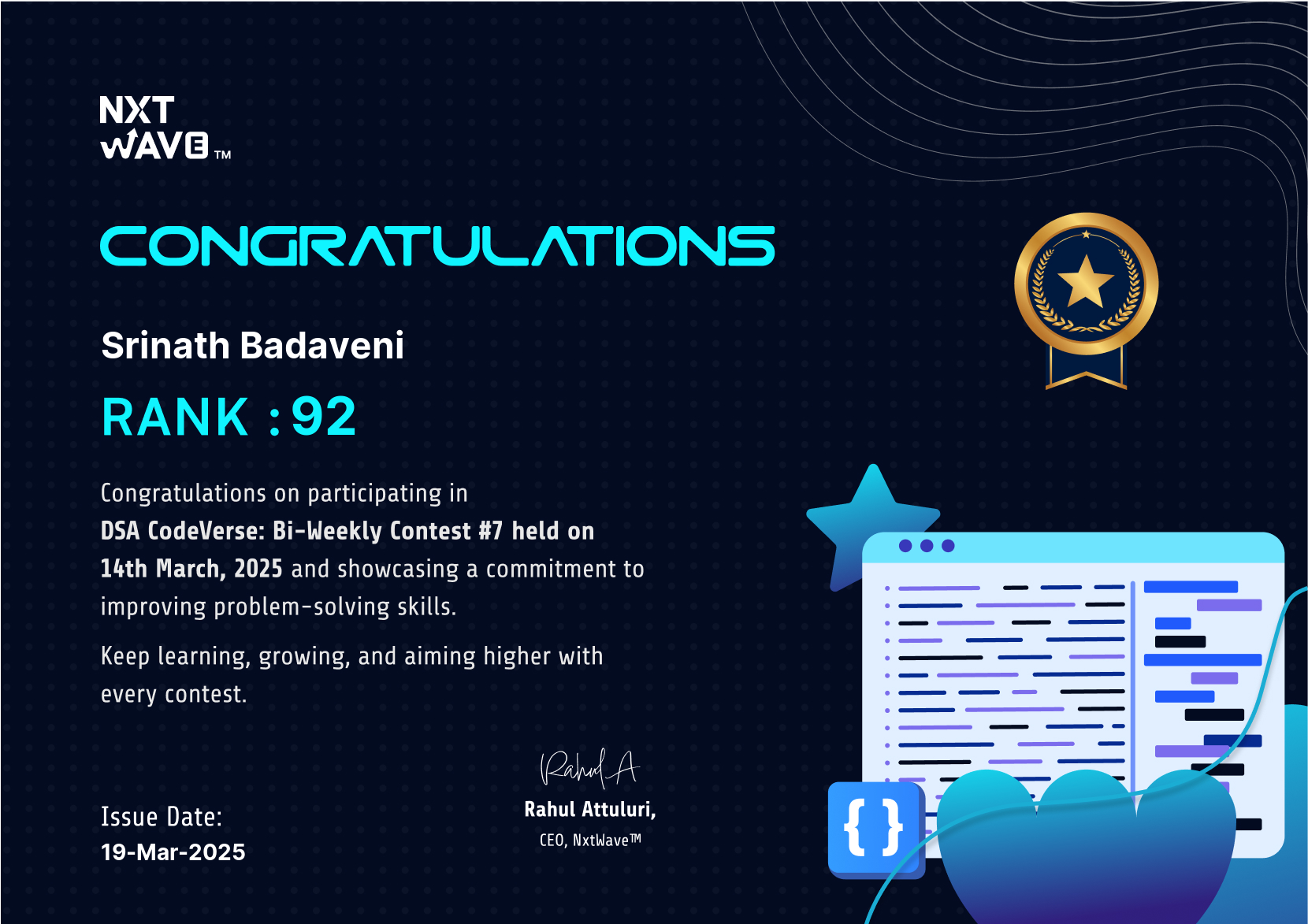 Srinath Badaveni Full Stack Development Nodejs Reactjs Java Python Linkedin