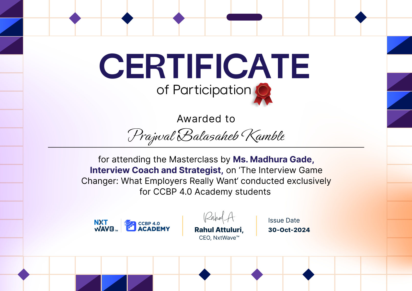 Prajwal Kamble - Pre-Final Year Engineering Student | Problem Solver ...