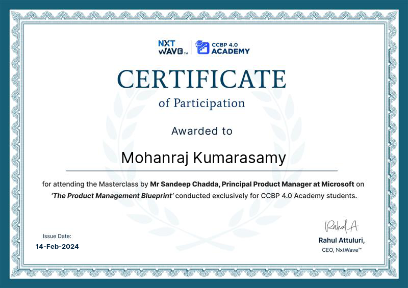 MOHANRAJ KUMARASAMY - Kallakurichi, Tamil Nadu, India | Professional ...